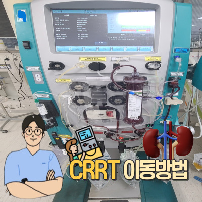 이동할 때 CRRT(Prisma flex) 혈액 재순환 세팅하는 방법 : 네이버 블로그