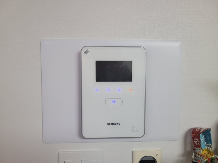 인천비디오폰 인천 남동구 간석래미안자이 삼성 SHT-3625AMW 설치 : 네이버 블로그