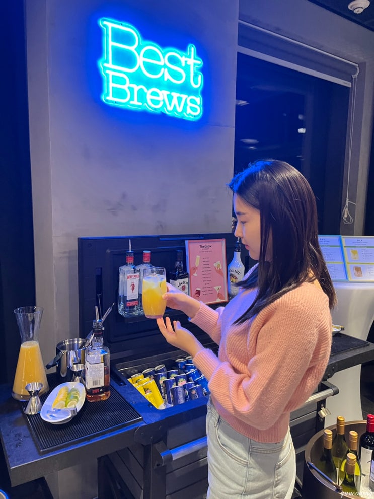 포포인츠 바이 쉐라톤 수원 더 글로우 풀사이드 바 골든아워 인계동 루프탑 수영장 데이트 네이버 블로그