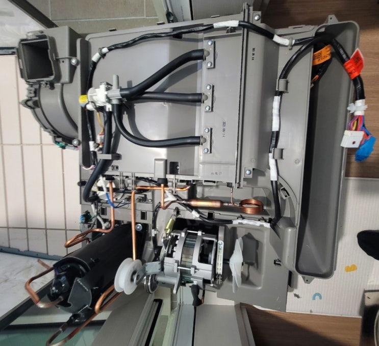 4년 지난 엘지 건조기(RH14VH) 콘덴서 무상교체기/건조기 소음원인해결 : 네이버 블로그