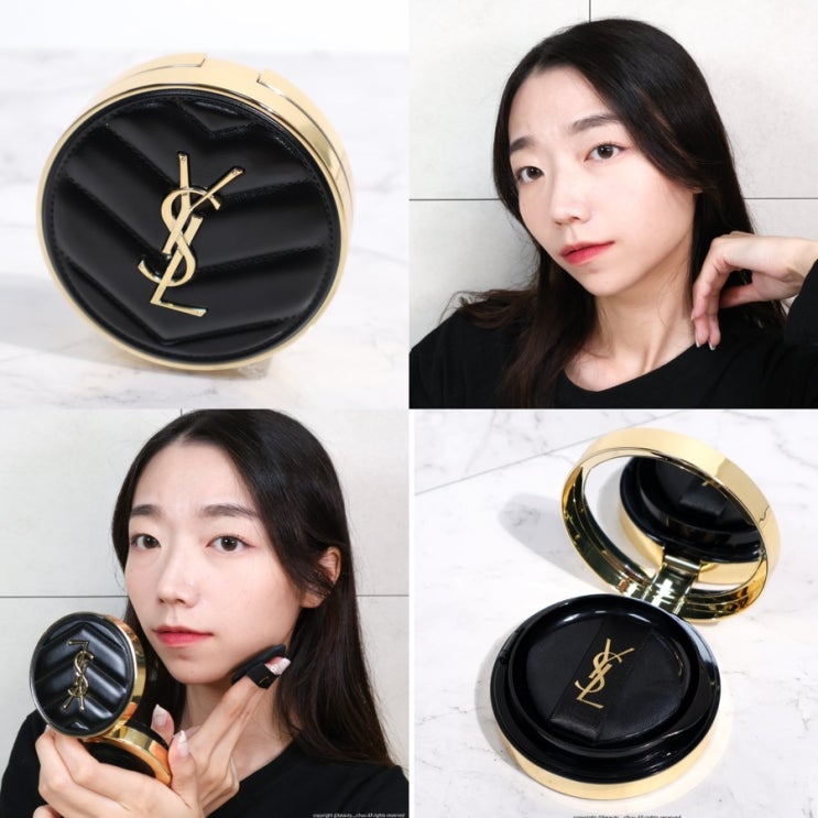 입생로랑 르 쿠션 엉크르 드 뽀 쿠션 20호 호수 색상 명품 쿠션 팩트 추천 네이버 블로그
