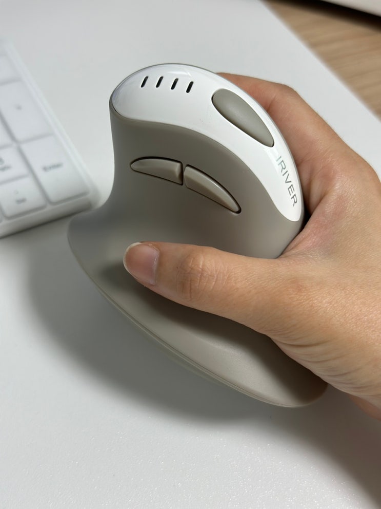 내돈내산 아이리버 버티컬 무선마우스 EQwear-EV3 사용 후기 : 네이버 블로그
