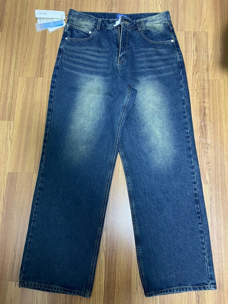 데케트 Mid Rise Wide Jeans DCPT027YLBlue : 네이버 블로그