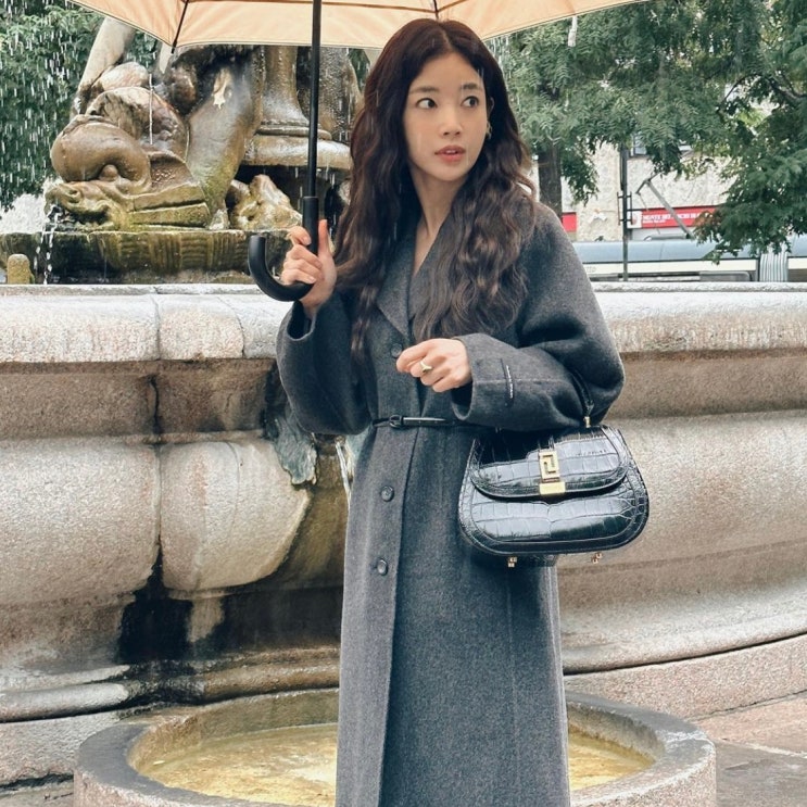 가을 여자 코트 코디 추천 기은세 옷 사복 패션 인스타그램 속 온앤온 코트 예쁨 네이버 블로그