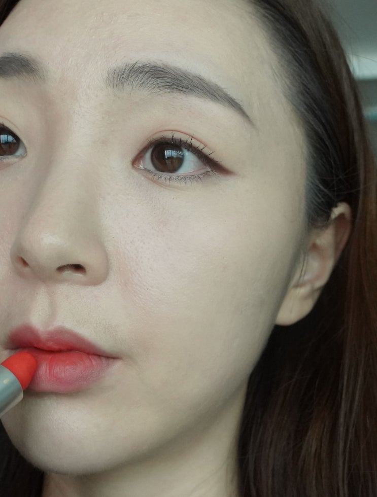 Mac 맥립스틱 파우더키스 만다린오 멀잇오버 브릭쓰루 트렌디 컬러 비교 네이버 블로그