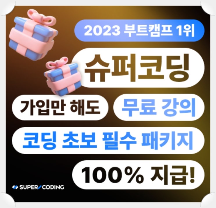 코딩인강 1위 슈퍼코딩을 통해 기초부터 취업까지 성공 네이버 블로그
