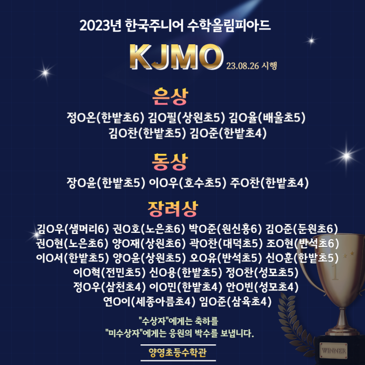 2023년 KJMO 수상자 : 네이버 블로그
