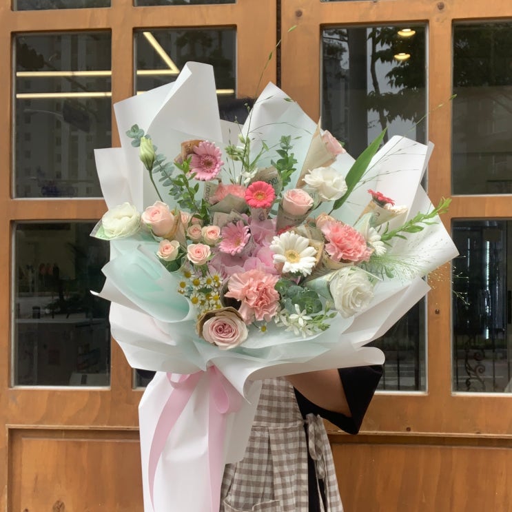 오창2산단 꽃집 플로스아틀리에 오창 용돈 꽃다발 오창 용돈꽃다발 예약 오창 용돈꽃다발 배달 생일 꽃다발 기념일 꽃