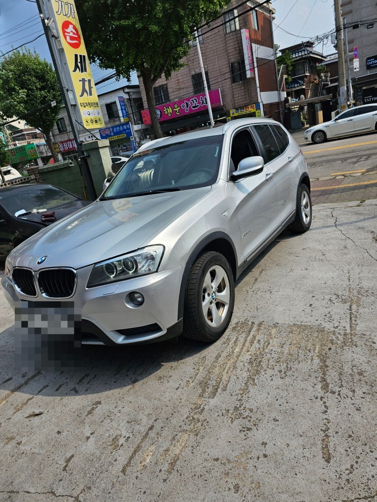 Bmw X3 브레이크패드 라이닝 브레이크수리 브레이크교체 브레이크교환 소모품 경정비 차량점검 차량수리 기가모터스 제동력 밀림