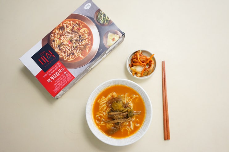 칼국수맛집 못지 않은 더미식 육개장 칼국수 네이버 블로그