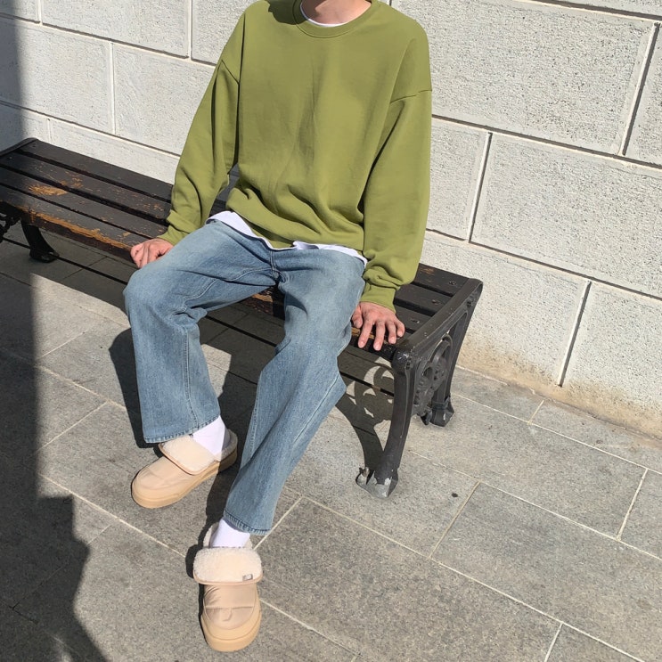뉴발란스 퍼플리 패딩뮬 강민경신발 따뜻하게 착용하기 좋은 아이템 네이버 블로그