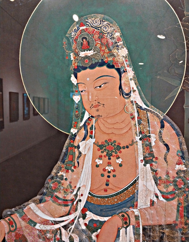 아름다운 고려불화전, '수월관음도'와 '아미타삼존도' : 네이버 블로그