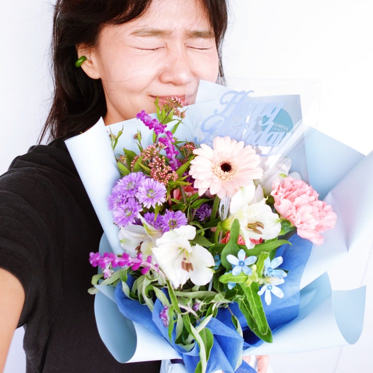 신논현꽃집 스노우폭스 플라워 기념일꽃다발로 추천해 네이버 블로그
