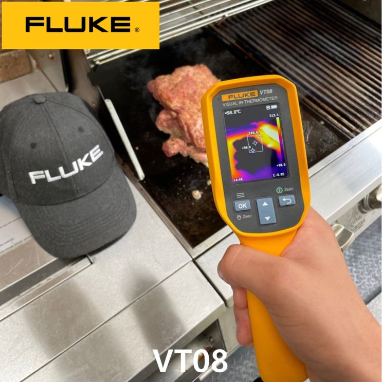 FLUKE VT08] 열화상카메라 (해상도 120X90) -20~400℃, 실화상가능 : 네이버 블로그