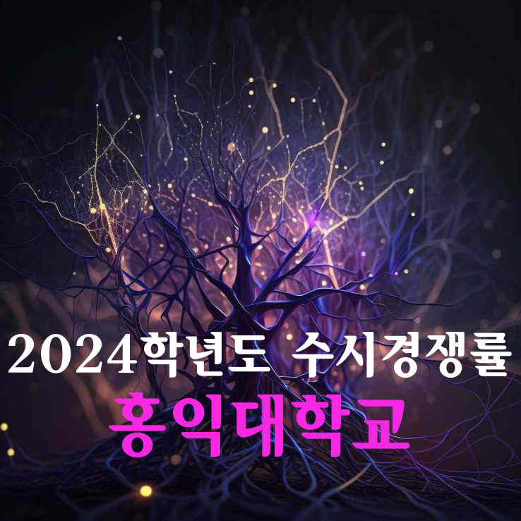 서울세종 2024학년도 홍익대학교 And 세종캠퍼스 수시 전형별 경쟁률 2023년 홍익대학교 학생부종합 학생부교과 논술