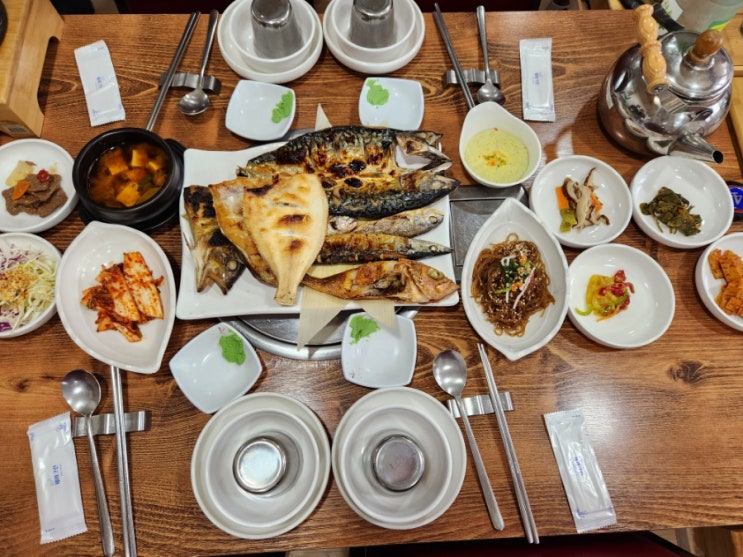 공주 생선구이 맛집 너무나 푸짐하고 맛있는 어물전밥상 생선구이 네이버 블로그