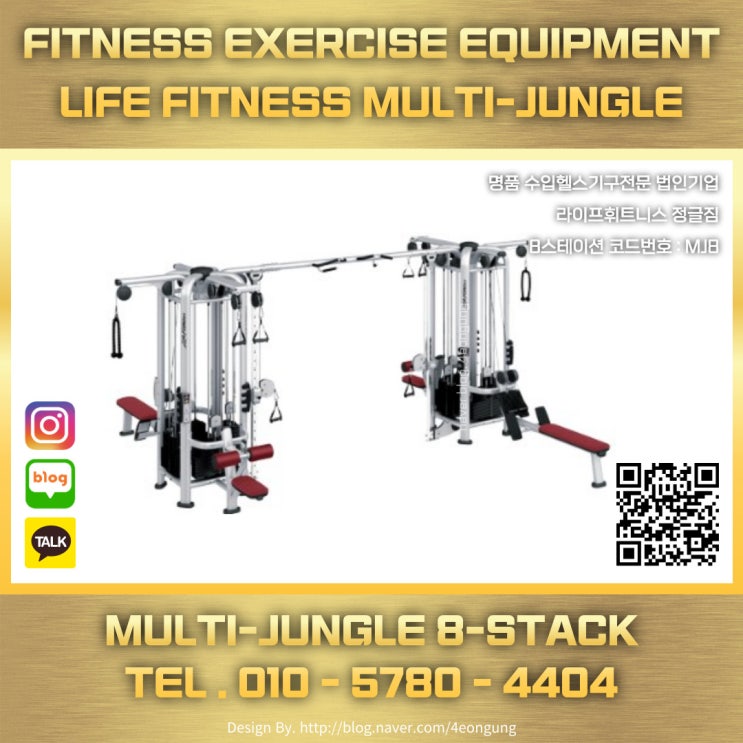 Life Fitness - Multi Jungle Gym 8-Stack : 라이프휘트니스 정글짐 8스테이션 제품소개 : 네이버 블로그
