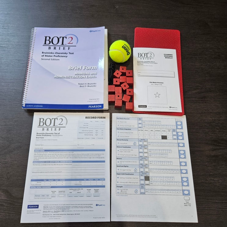 천안 불당동 감통평가 BOT-2(Bruininks-Oseretsky Motor Performance) 아동운동발달평가 소개 ...