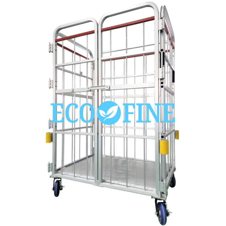 주문 제작 사례 - 알루미늄 안전 롤테이너 / Aluminum Rolltainer : 네이버 블로그