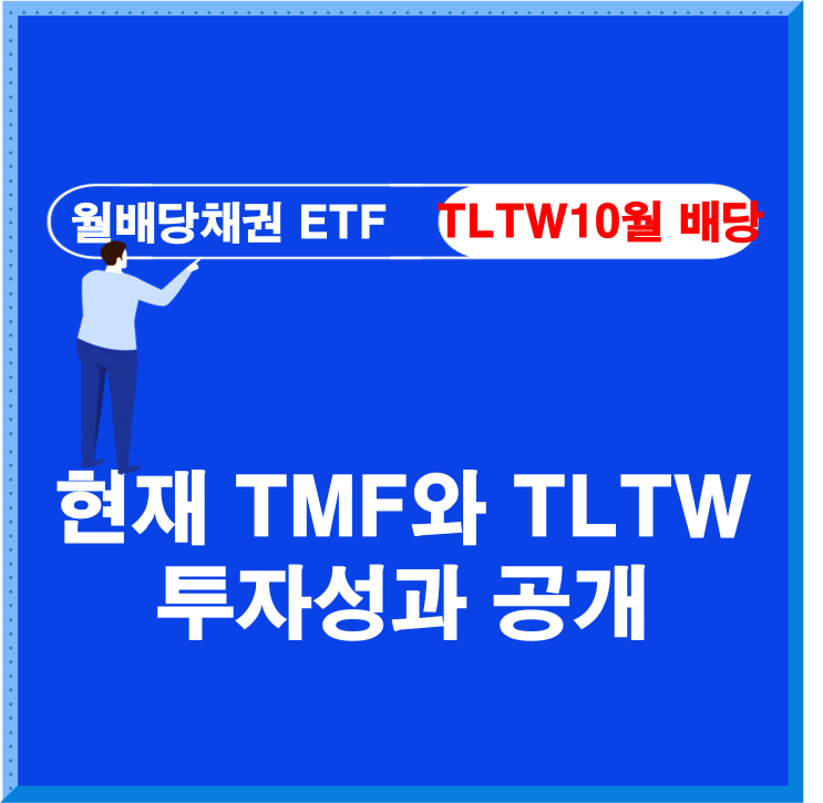 채권ETF TLTW 10월 배당입금, TMF와 TLTW실투자 결과 공개 : 네이버 블로그
