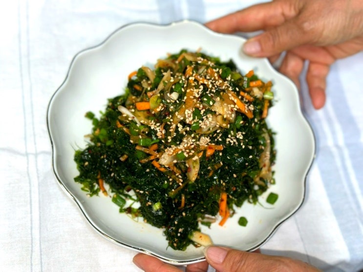 파래무침 만드는 법 알토란 파래무침 맛있게 무치는법 백종원 파래무침 황금레시피 반찬 만들기 저녁메뉴 추천 네이버 블로그