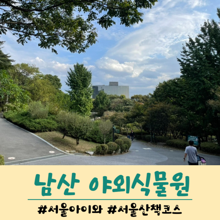 서울 아이랑 가볼만한곳 남산 야외식물원 단풍 유아숲체험원 주차장 정보 네이버 블로그