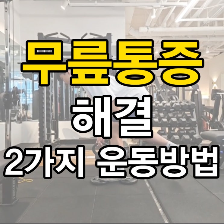 [양정피티,양정pt]무릎 통증 있으신 분들 2가지만 따라 하세요! : 네이버 블로그