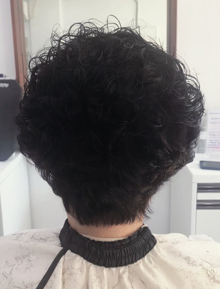 청주파마잘하는미용실 단발커트에서 숏커트로 탄력있는 볼륨파마 에스에스헤어 네이버 블로그