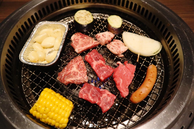 오사카 우메다맛집 무한리필로 즐기는 아부리야 한큐우메다점 : 네이버 블로그