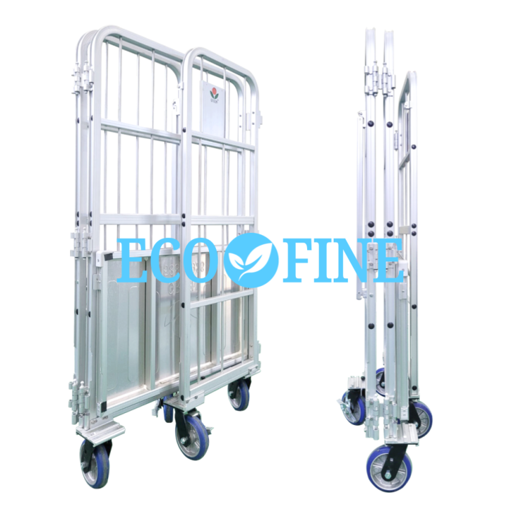 기성품 - 알루미늄 롤테이너 기능 및 폴딩 설명 / Aluminum Rolltainer : 네이버 블로그