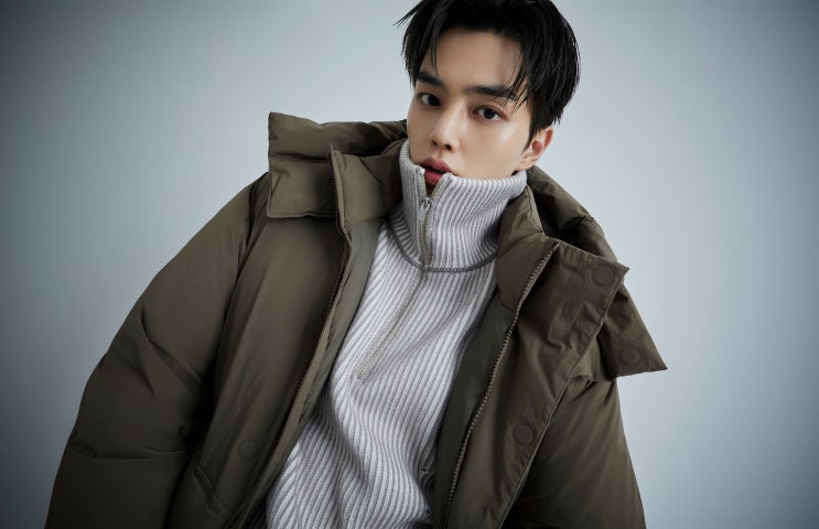 겨울 아우터 브랜드 게스guess X 송강 23 Fw 페더라이트 화보 패션 속 남자 패딩 남친 룩 코디 네이버 블로그