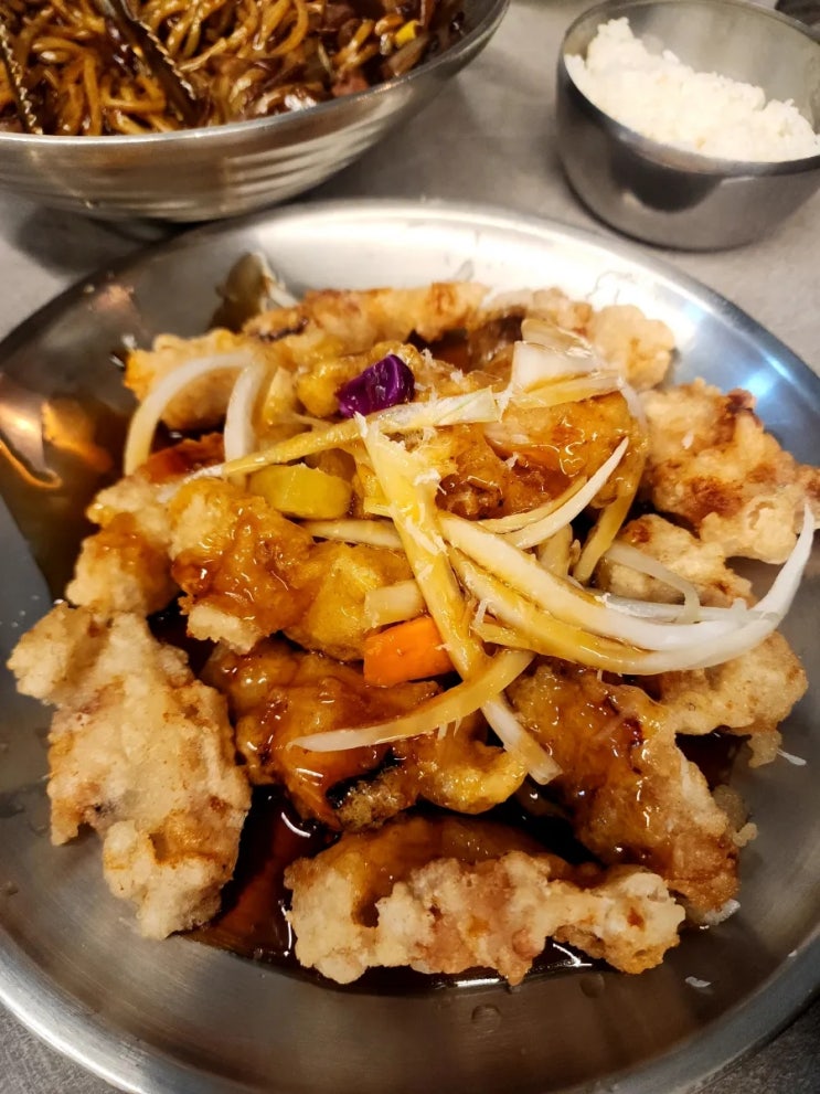 강원도 동해시 묵호항 중국집 탕수육 맛집 거동탕수육 네이버 블로그