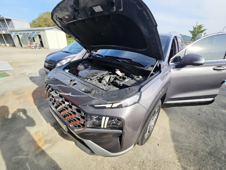 부강자동차밧데리 현대 싼타페TM 델코agm80 교체, 신봉동 투리스모 로케트90R 배터리 최신정품으로 안전한 작업 : 네이버 블로그