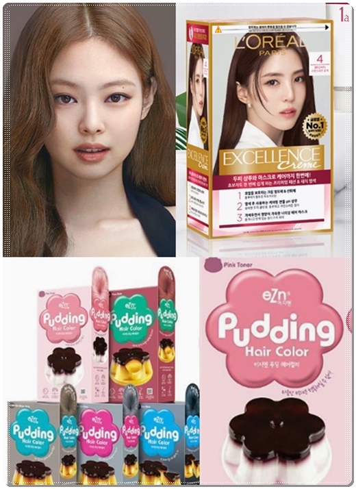 올리브영 셀프염색약 종류색상 로레알미장센 헬로버블이지엔 푸딩 네이버 블로그