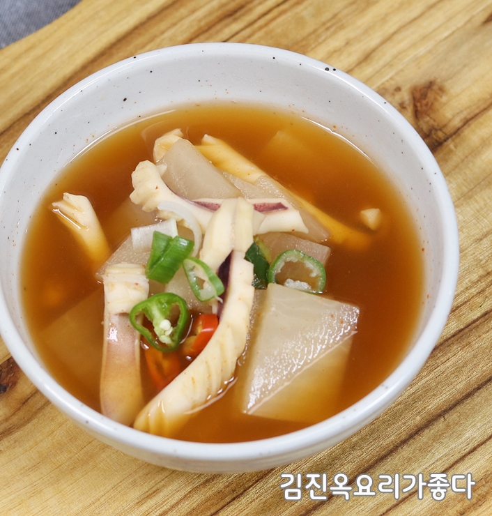 요즘같은 날씨에 좋은 얼큰 오징어무국 끓이는 방법 무국레시피 만들기김진옥요리가좋다 오징어무국만드는법 네이버 블로그