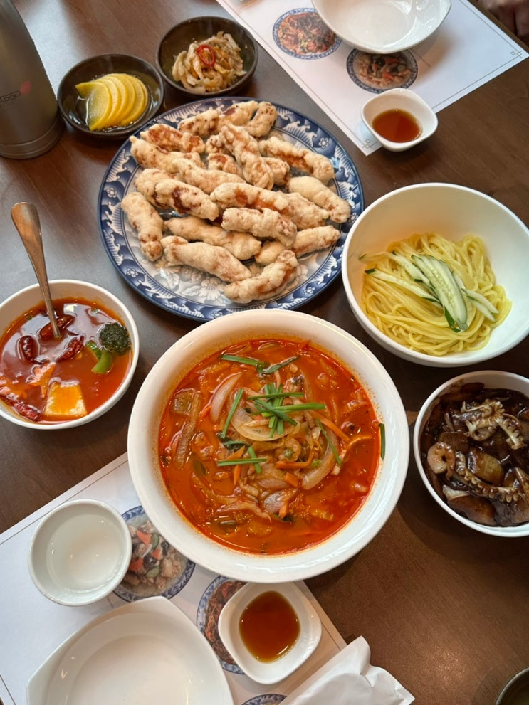 용인 수지 맛집 진라이 고급스러운 분위기의 광교중식당 네이버 블로그