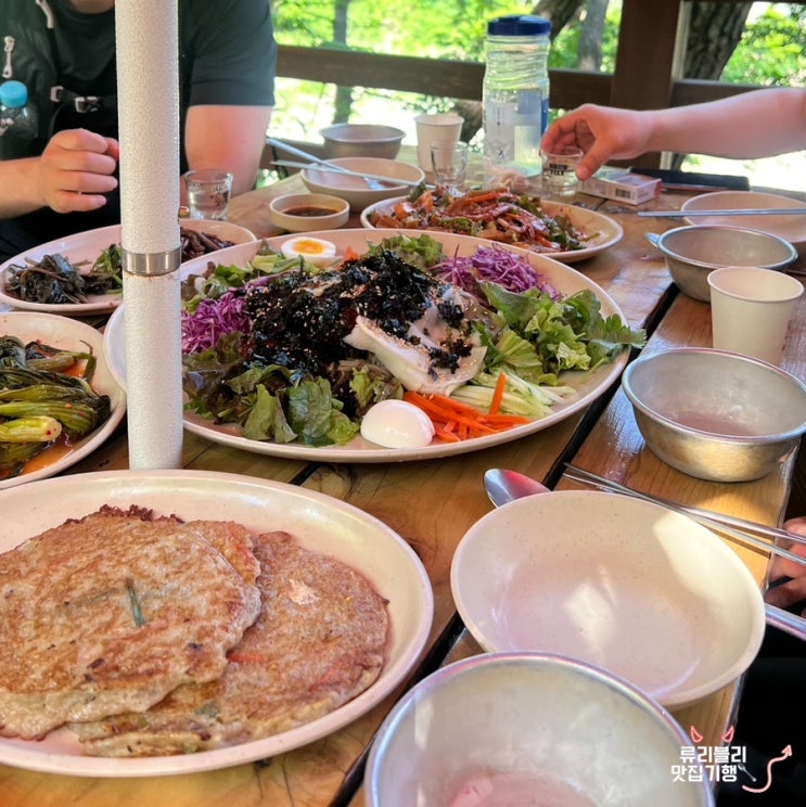 춘천 오봉산 맛집 부용가든 / 청평사 야외식당 : 네이버 블로그