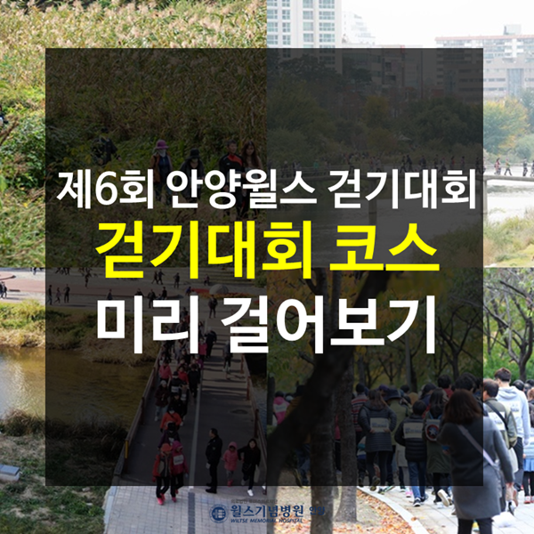 안양 걷기대회 코스 미리 걸어볼까요│제6회 안양윌스 걷기대회 네이버 블로그