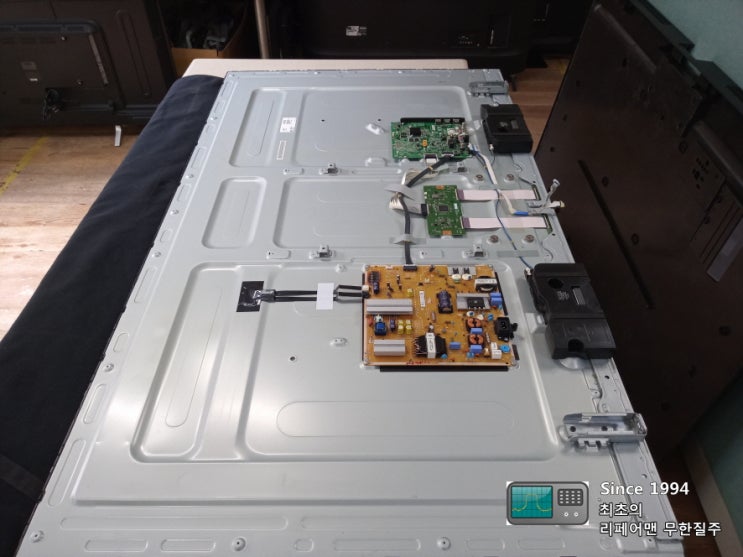 절반 어둡게 보였던 LG 65UH6550 해외 직구 모델 대구 TV 수리 : 네이버 블로그