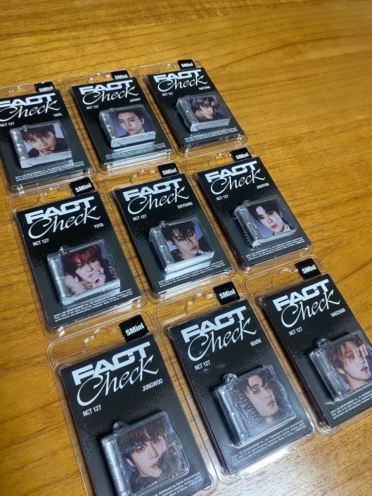 [시즈니 블로그] NCT 127 정규 5집 팩트체크(FACT Check) 앨범깡(QR, SMini(스미니) 버전) / 갈망 ...