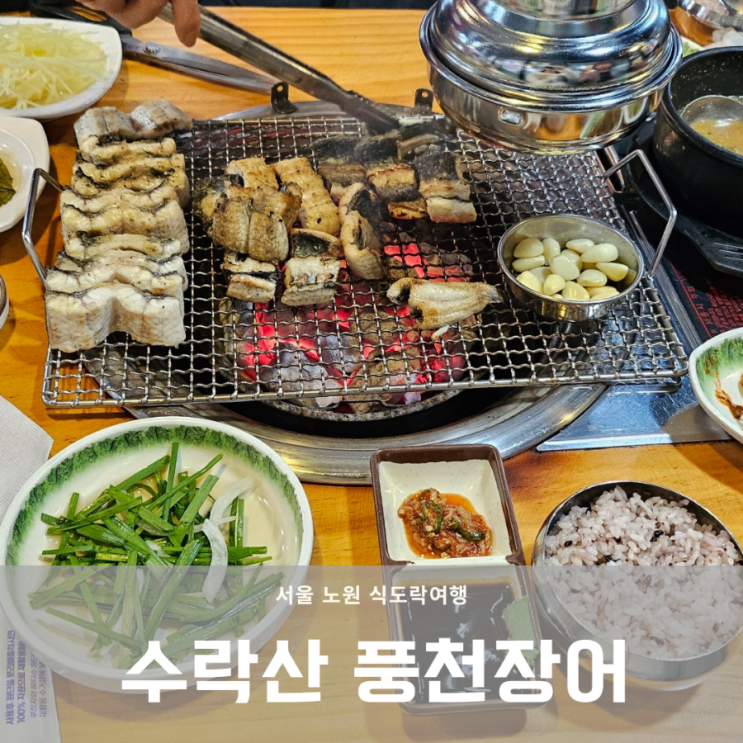 수락산역맛집 수락산 풍천장어 먹자골목 부모님과 몸보신 메뉴😉 네이버 블로그