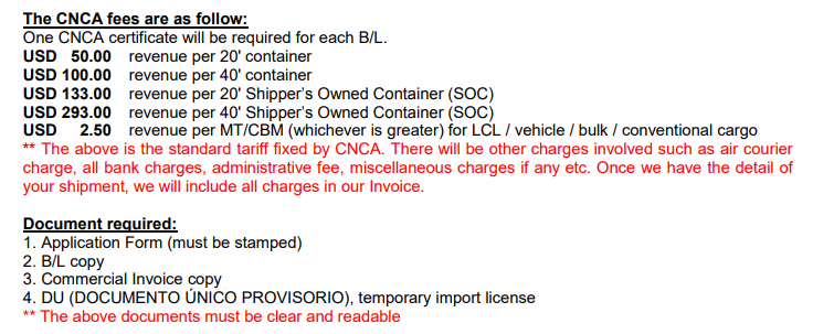 앙골라 수출 필수서류 : CNCA(선적증명서)/DU(수입허가증) : 네이버 블로그