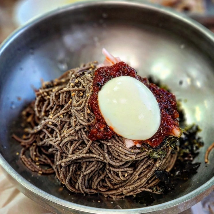 강원도 고성맛집산북막국수 순메밀면 1등은 여기 ️ 고성 여행코스 필수인 노포 현지인 막국수수육 맛집👍 네이버 블로그