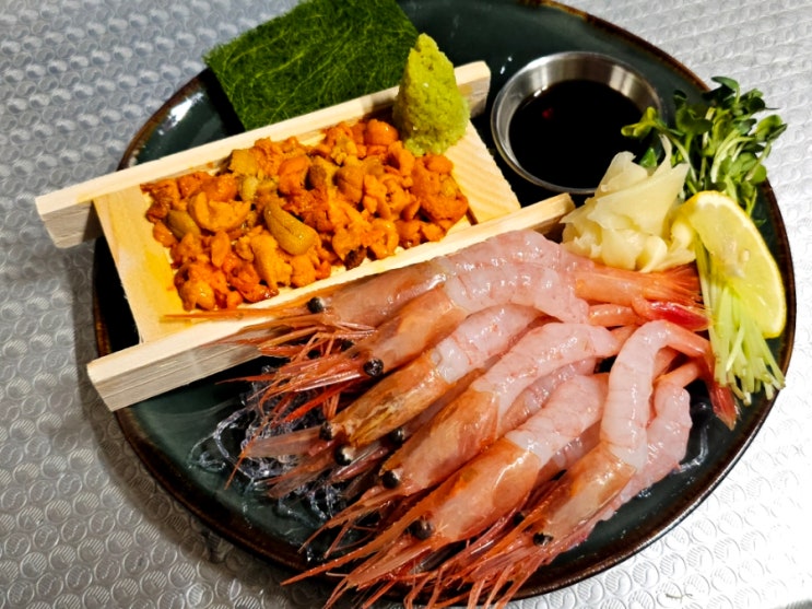 대전우니단새우 무늬오징어사시미 한치사시미 한우육사시미 관저동포장맛집 대전포장맛집 관저동구시야끼 관저동성게알 관저동술집