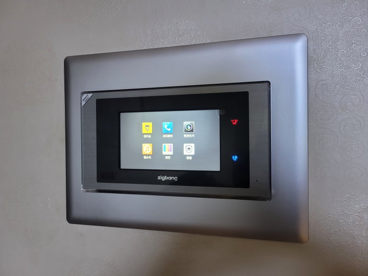 서울비디오폰 금천구 시흥동 관악산벽산타운1단지 직방 비디오폰 SHT-3527XA 설치 : 네이버 블로그