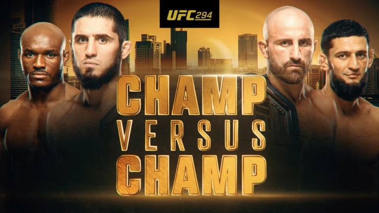 [프로모] UFC 294: 이슬람 마카체프 VS 알렉산더 볼카노프스키 2 : 네이버 블로그
