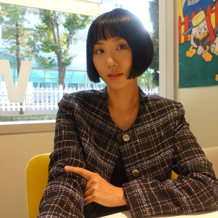 서현역미용실 블랙염색 숏컷 느낌 흑발 단발 처피뱅 네이버 블로그