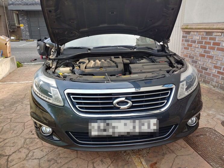 뉴 SM5/7 제논 전조등 프로젝션 눈알 처짐 수리하기. 자동차 검사 진폭 기준 미달. 대전 전조등 정비 : 네이버 블로그