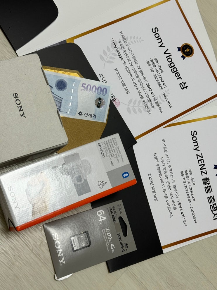 소니 앰배서더 ZENZ 4기 ZV-1M2 해단식 기록 : 네이버 블로그