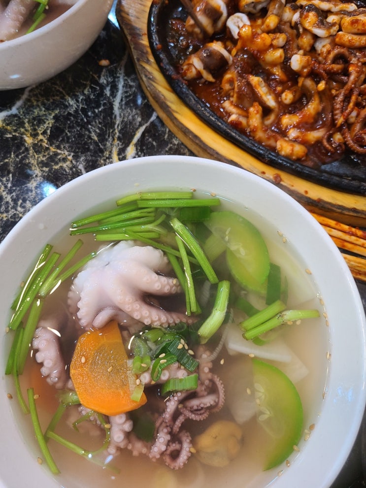 전남목포 독천골 내돈내산 솔직리뷰 목포 왜 낙지가 유명한지 알겠던 낙지호롱 연포탕 맛집 네이버 블로그